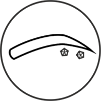 Eyebrow piercing guide for successful piercing