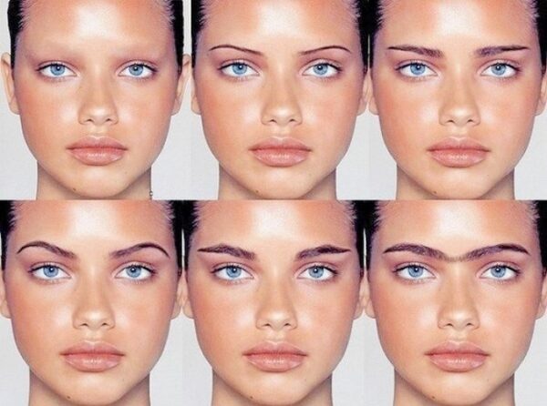 What is the most attractive eyebrow shape for women?