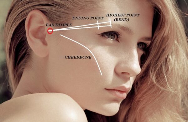 What is the most attractive eyebrow shape for women?